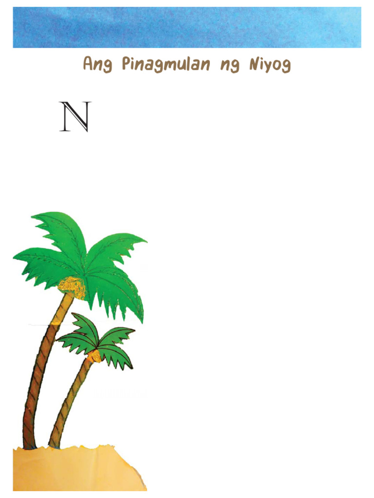 Ang Pinagmulan NG Niyog | PDF
