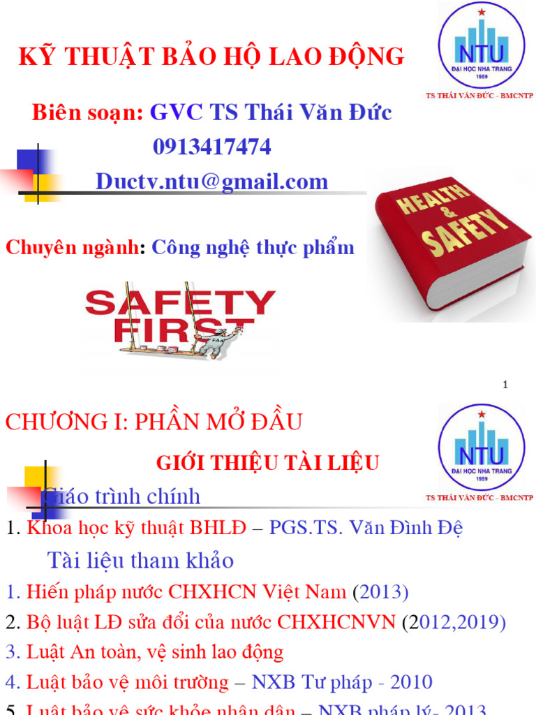 An Toàn LĐ Trong CNTP-TVS 2023 | PDF