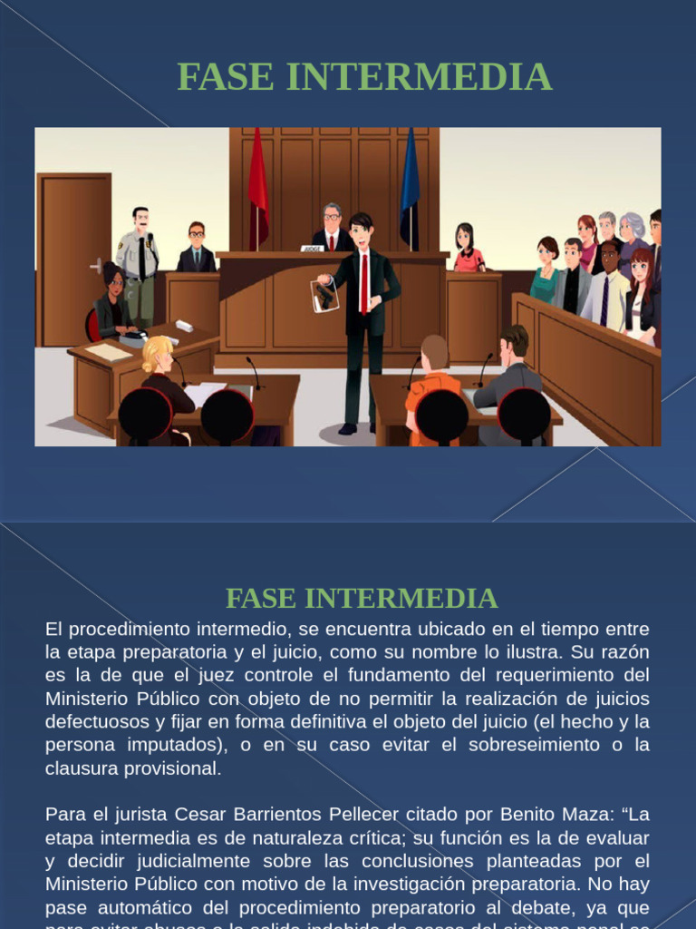 Fase Intermedia | PDF