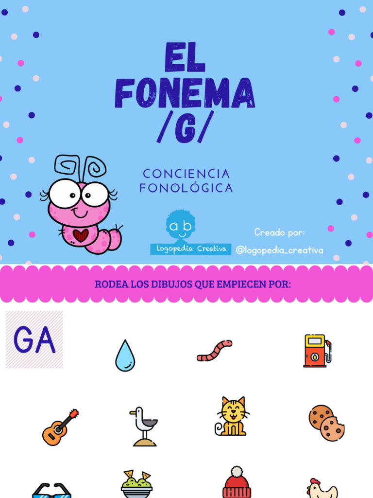 Fonema G | PDF
