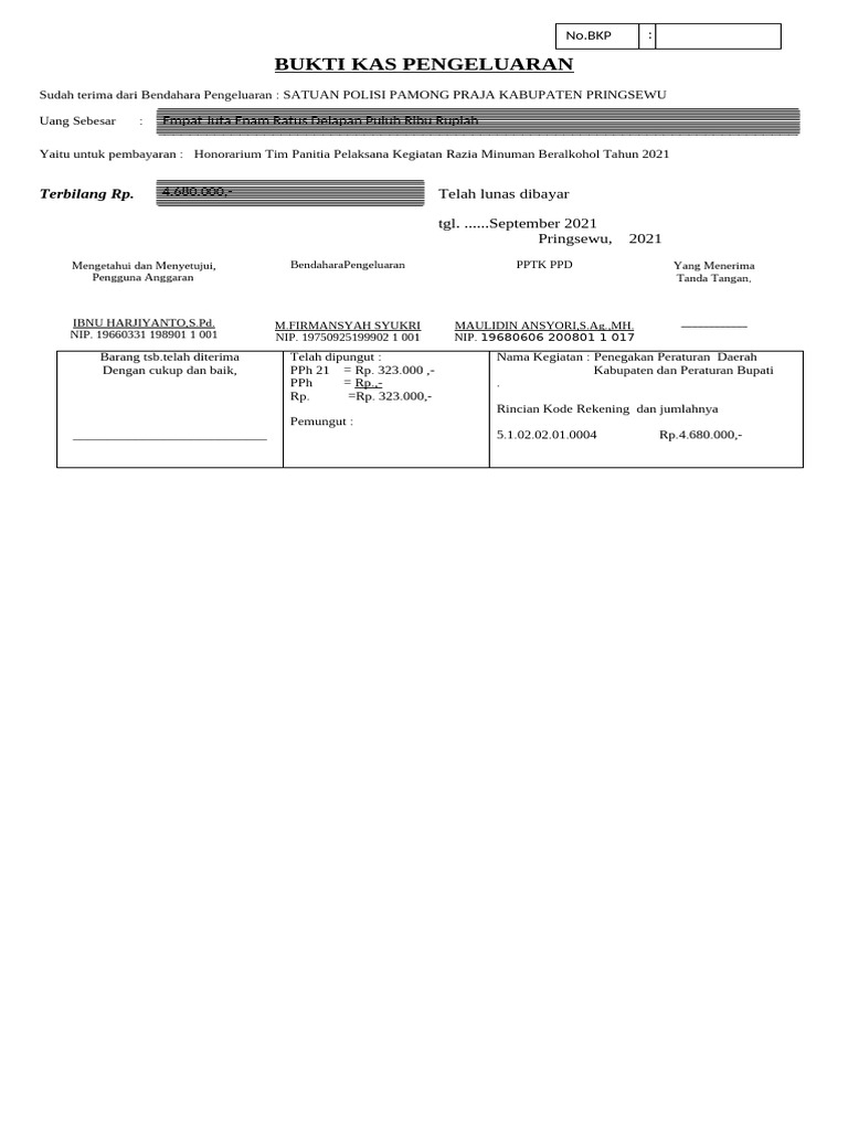 BKP-GU-RAZIA November | PDF