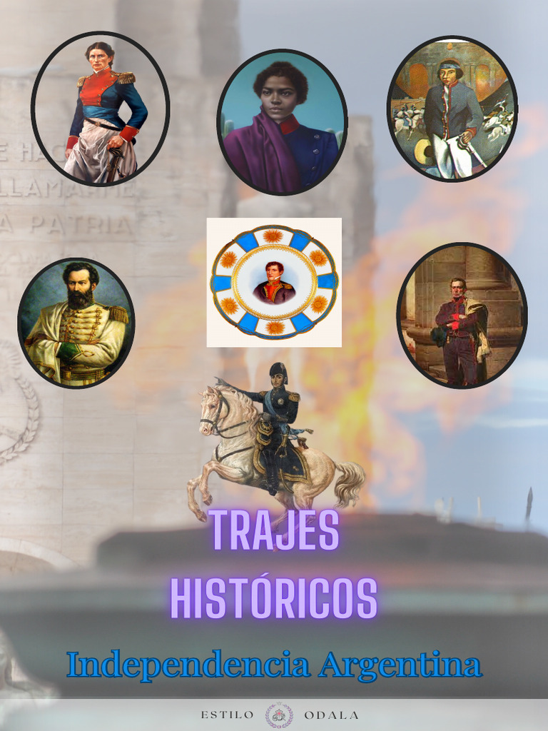 Trajes Historicos de La Independencia Argentina - Estilo Odala | PDF