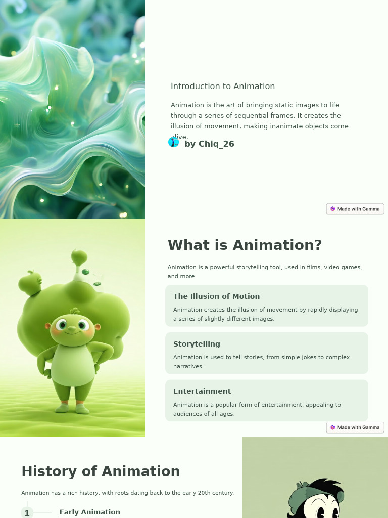 Introduction To Animation | PDF