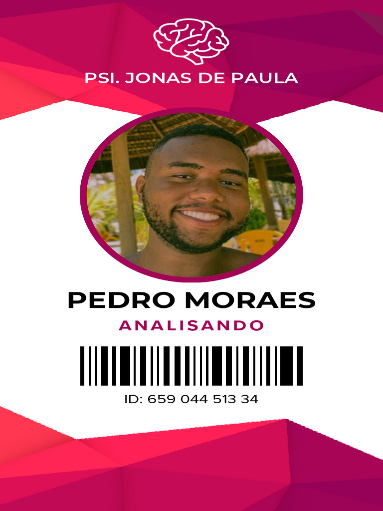 Red Modern Geometric Corporate Company ID Card - 20240715 - 202832 ...
