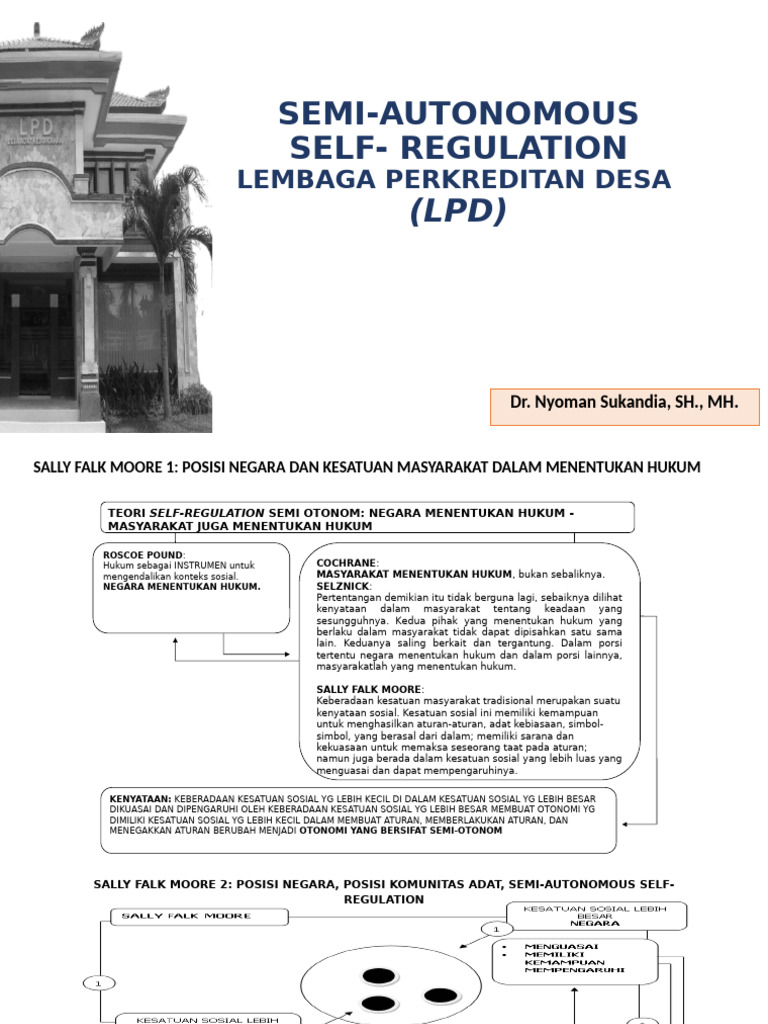 LPD-SEMI AUTONOMOUS- SELF REGULATION | PDF