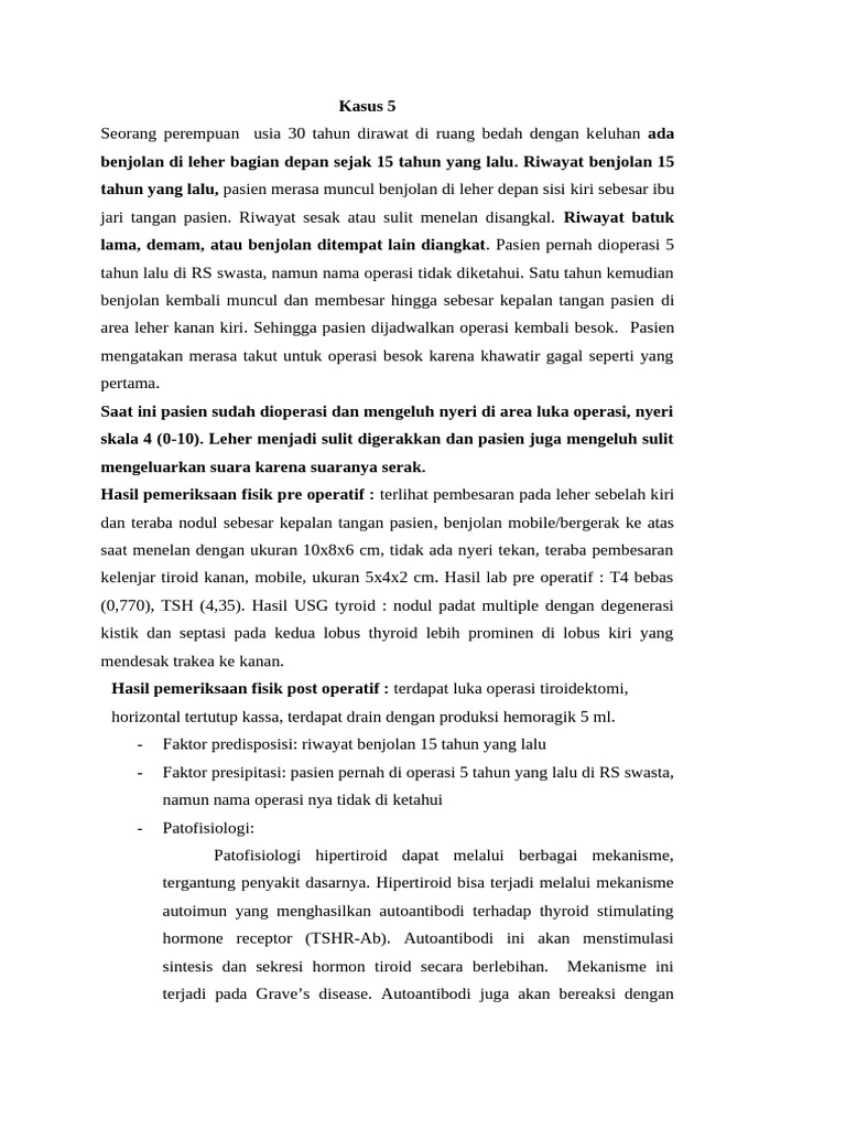 Kasus 5 Kelompok 2 KMB | PDF