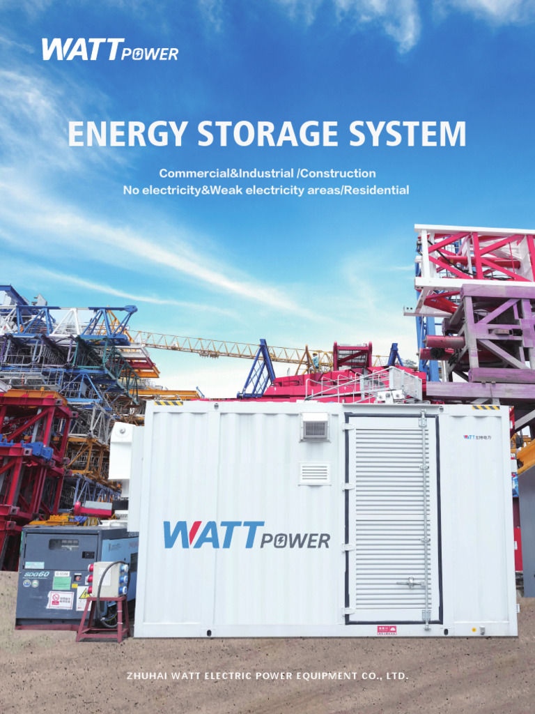 V2-WATTPOWER Energy Storage System | PDF