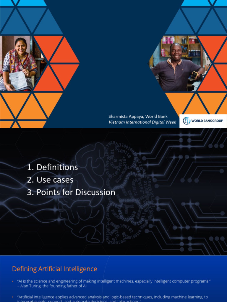 WB - Ms. Sharmista Appaya - Vietnam PPT - Narrow AI | PDF