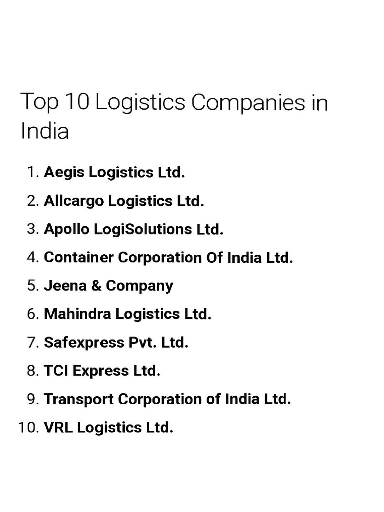 Logistics Assignment | PDF