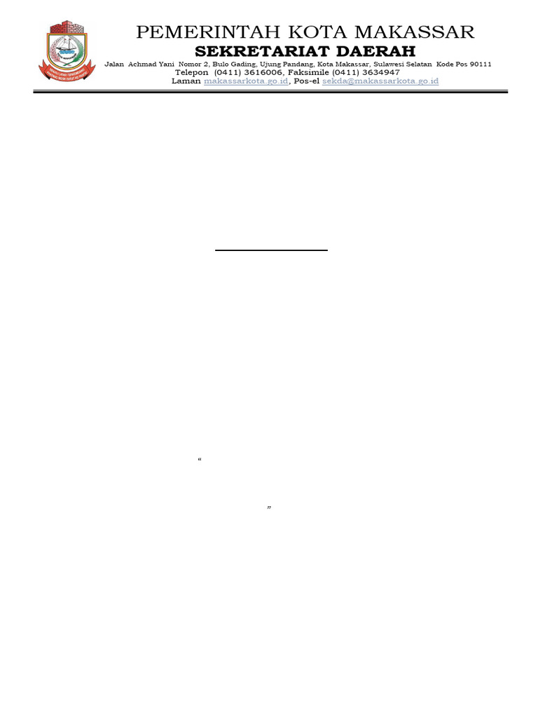 Surat Edaran Penyusunan P-Renja PD 2024 | PDF