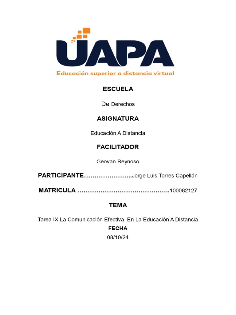 Tarea IX Pety | PDF