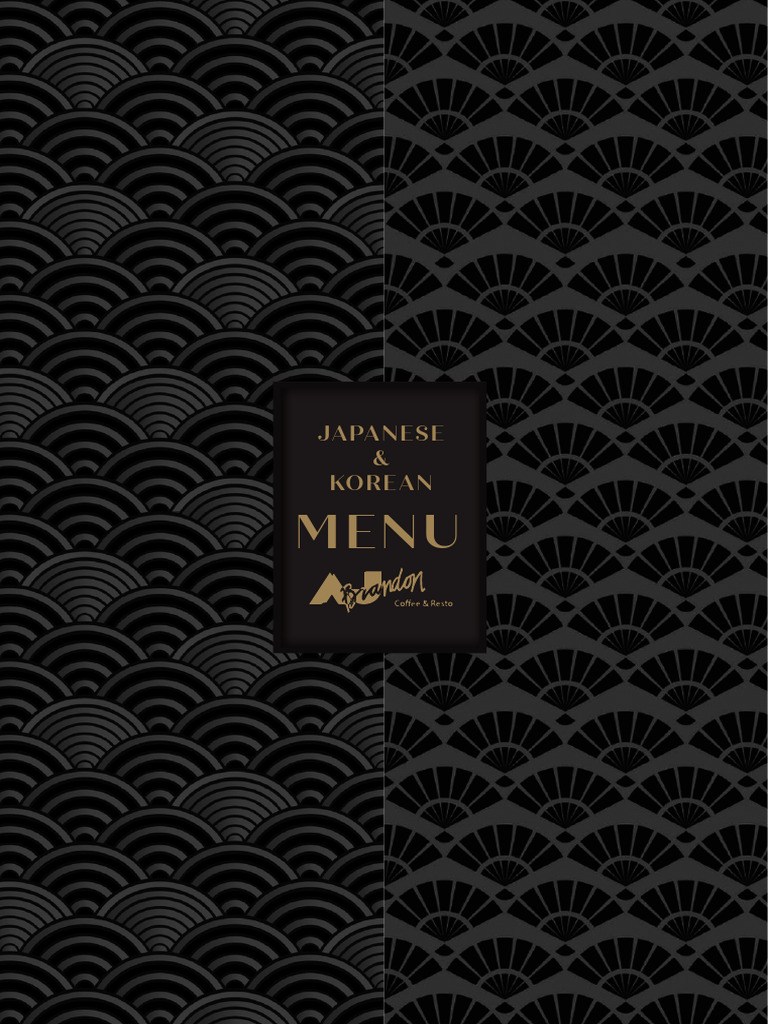 JAPANESE & KOREA NEW MENU AJB RESTO 12 Sept. 2022 Kanji Standar | PDF