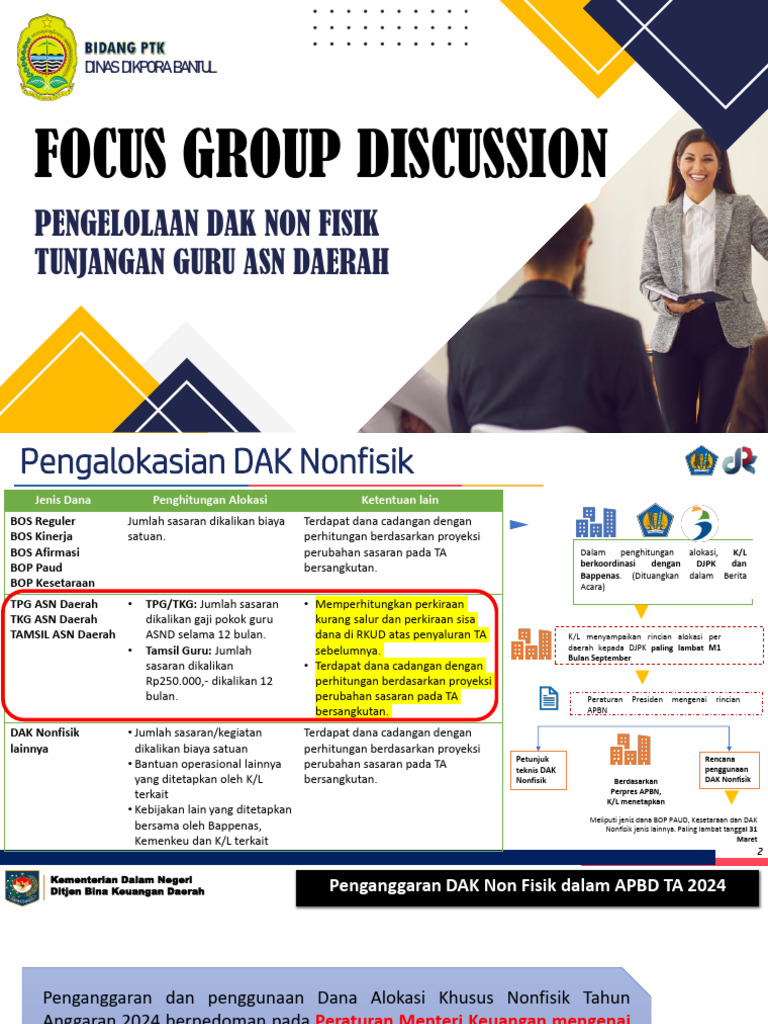 Materi FGD Aneka Tunjangan | PDF