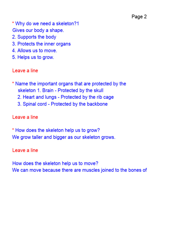 Cambridge Grade 3 Science Lesson 1 Note | PDF