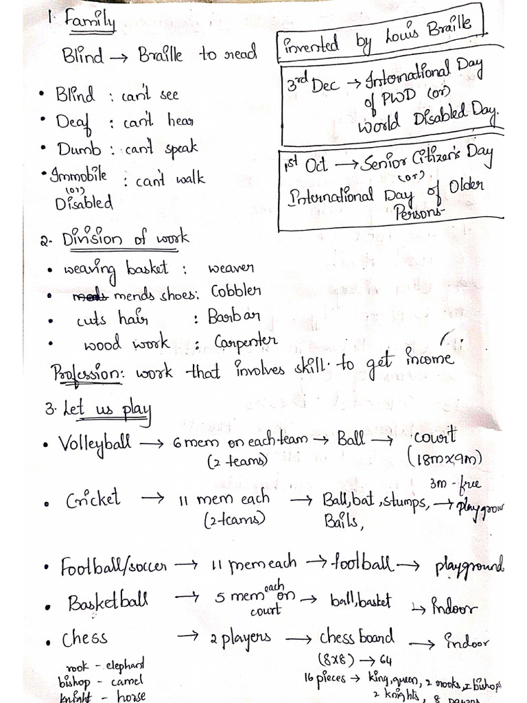 3,4,5 Classes Evs Notes | PDF