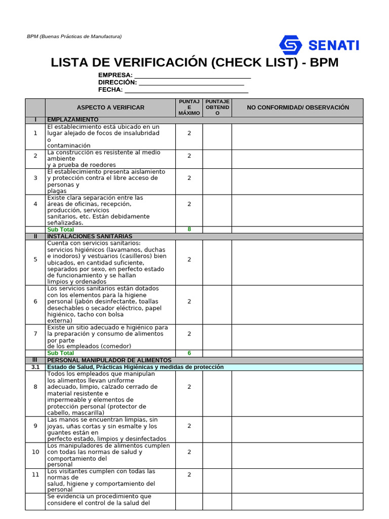 Check - List-BPM - 9S6fwiK - XLSX - Hojas de Cálculo de Google | PDF