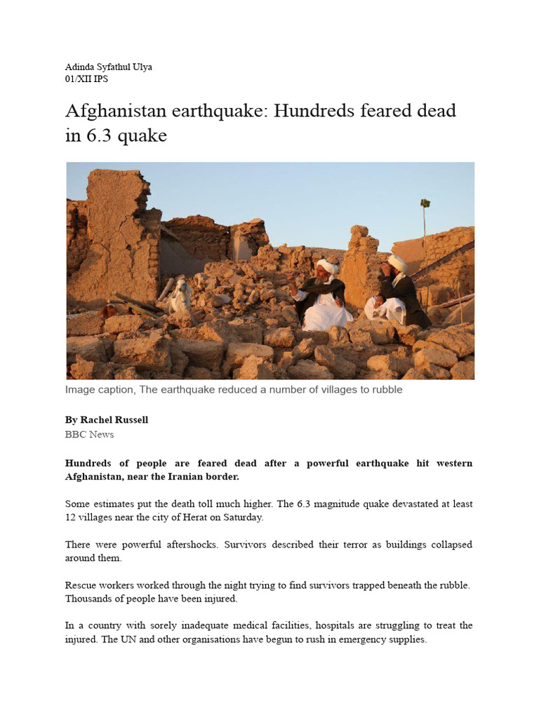 EnGWA - News Text Structure | PDF