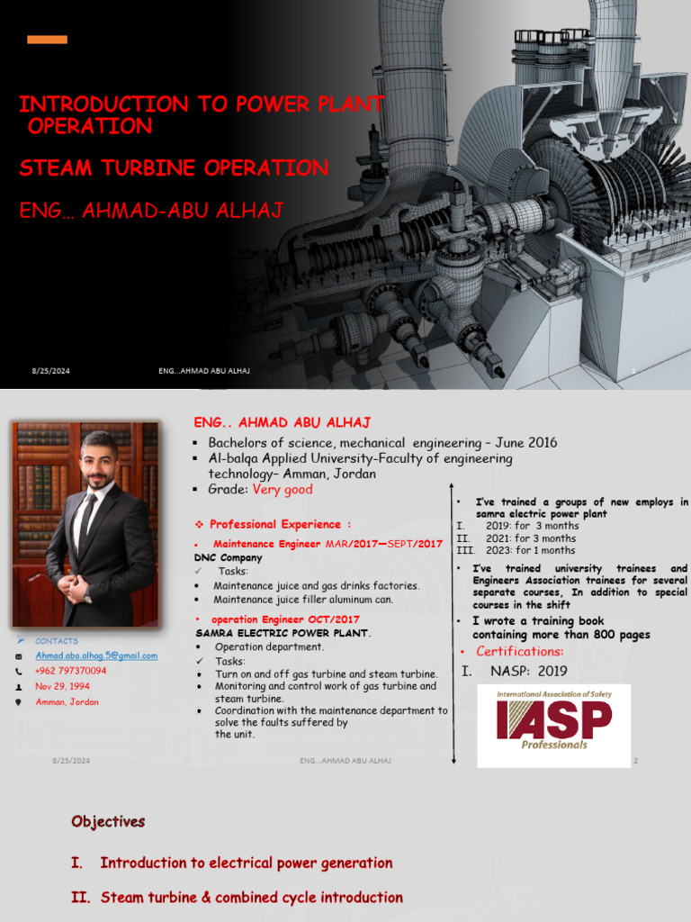 Steam Turbine Design and Operation | PDF