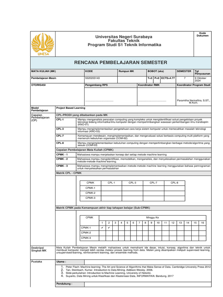 RPS Machine Learning | PDF