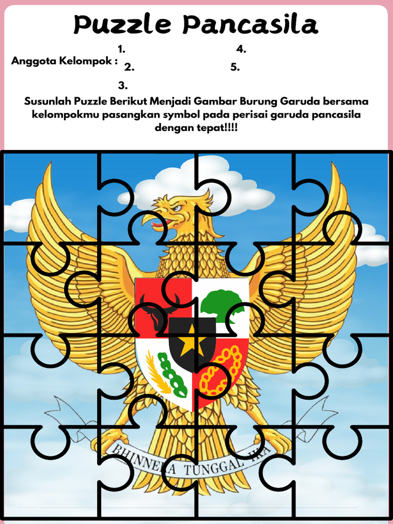 Puzzle Gambar Garuda Observasi | PDF