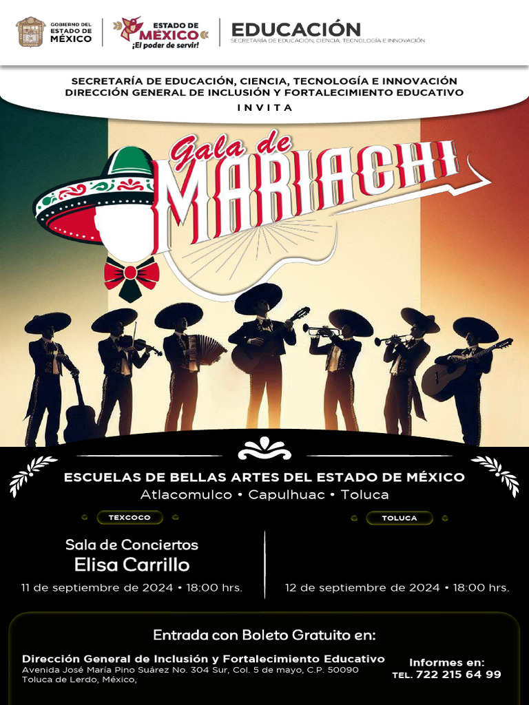 Gala de Mariachi - Invitación | PDF