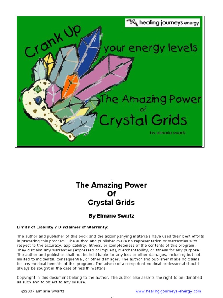 The Amazing Power of Crystal Grids | PDF | Page Layout | Thought