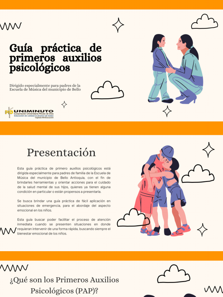 Cartilla Primeros Auxilios Psicológicos | PDF