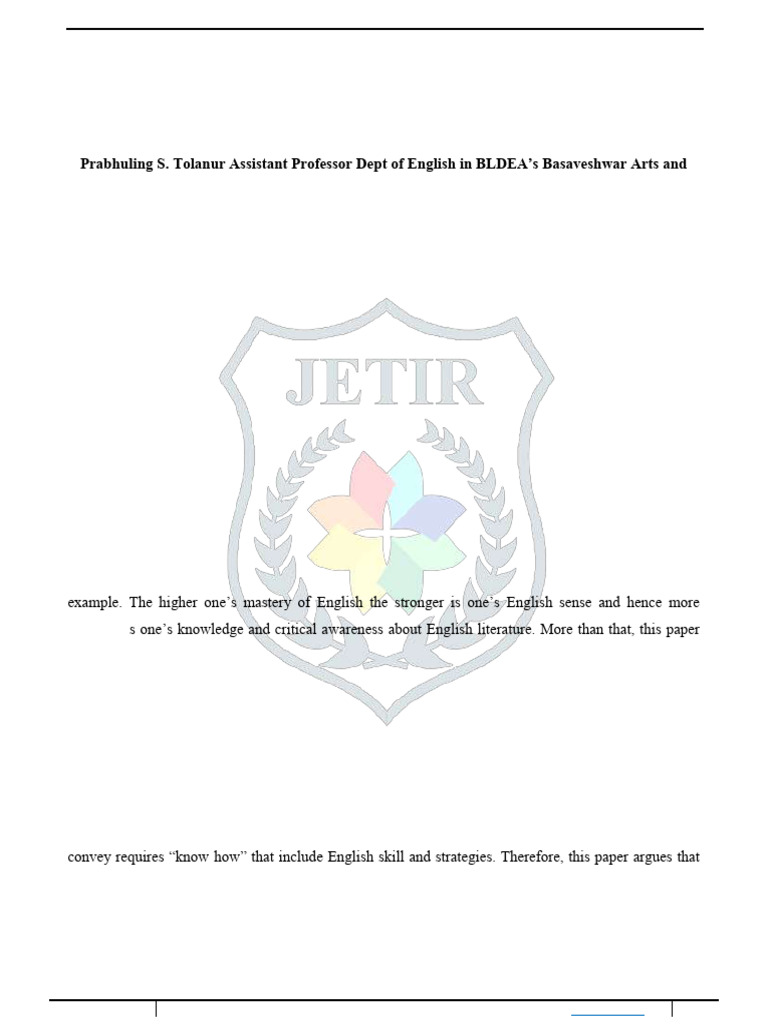 JETIR2102131 | PDF