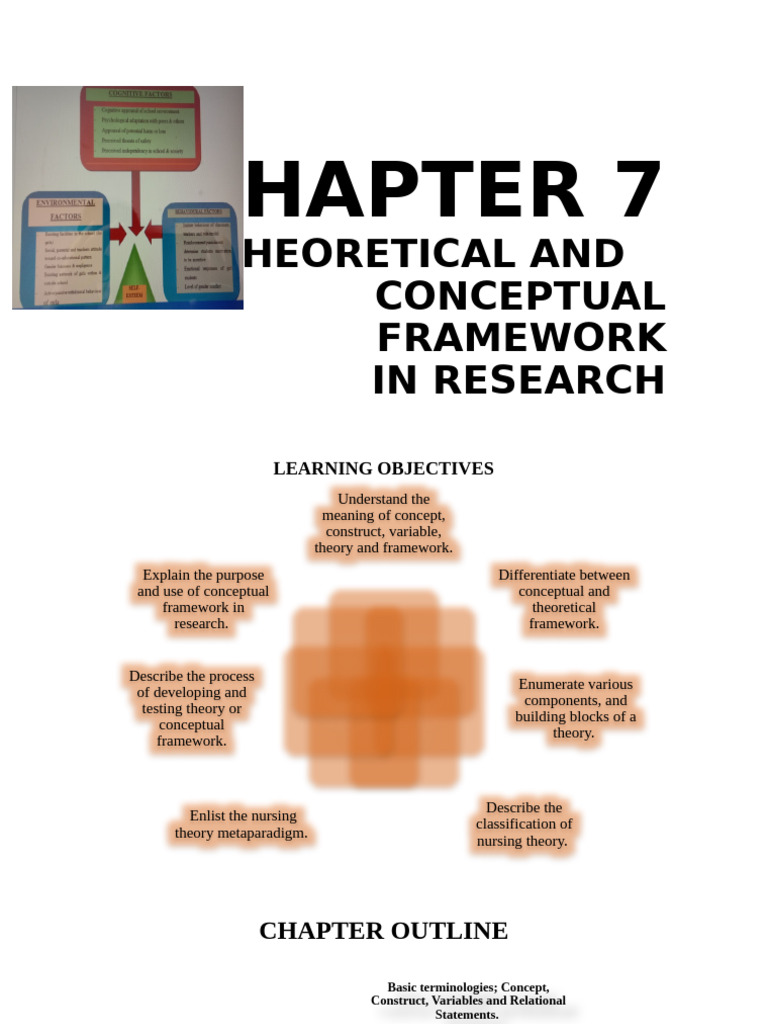 Chapter 7 Theoretical and Conceptual Framework in Research | PDF