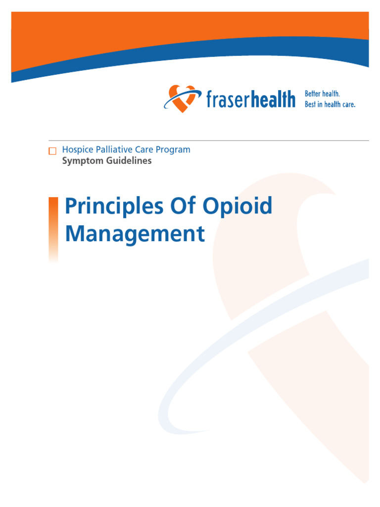 9524 25-FH - Sym - Guide-PrinciplesOfOpioidMgmt | PDF