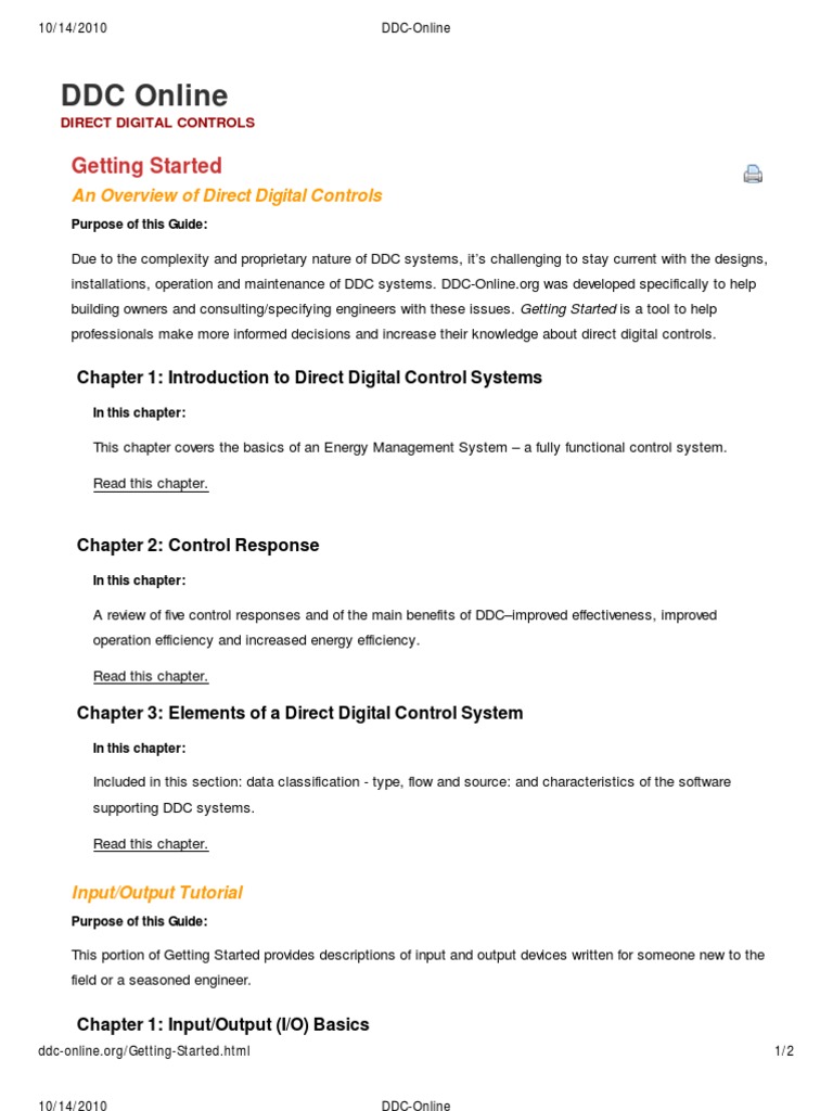 DDC Guide | PDF | Hvac | Control System