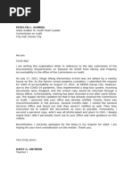Sample Justification Letter | PDF