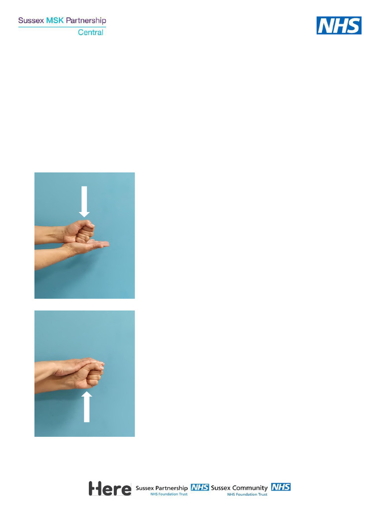 Isometric Wrist Strengthening Exercises | PDF | Anatomical Terms Of ...