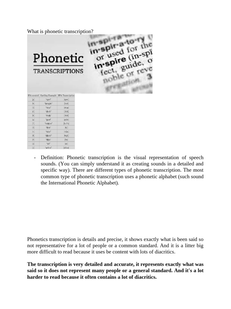 Phonetics and Phonemic | PDF