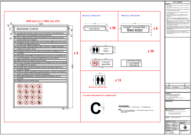 Sign board detail | PDF