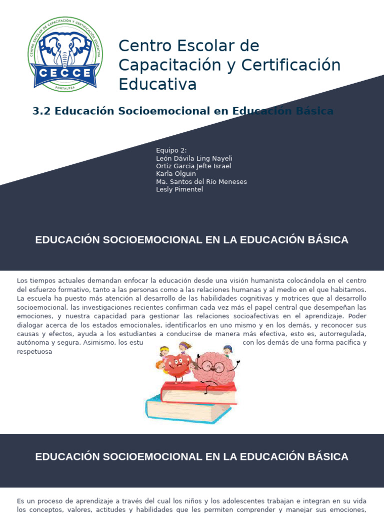Equipo2-Educación Socioemocional | PDF