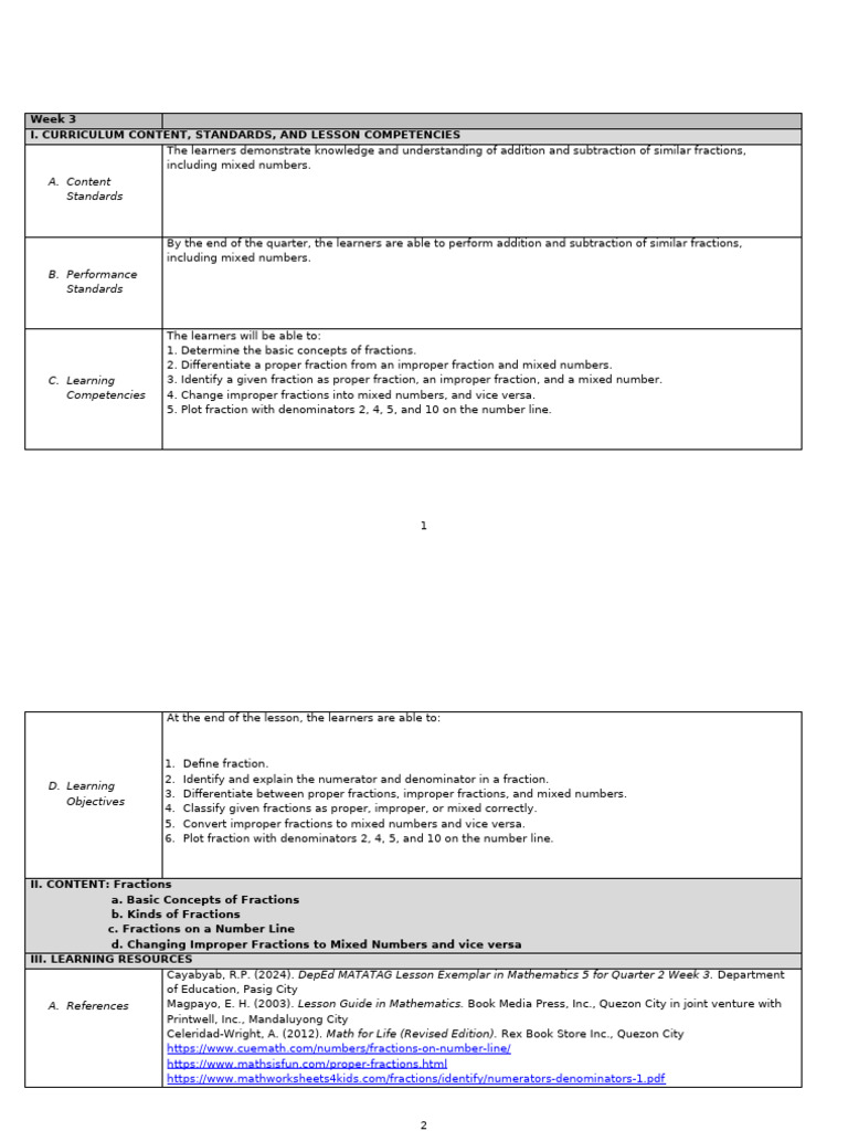 CO 2024 LS Grade 5 NMP Quarter 2 Week 333 | PDF