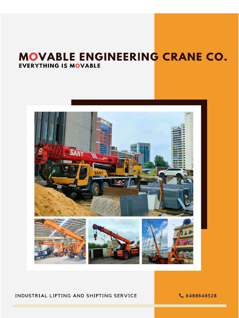 Movable Engineering Crane Co | PDF | Crane (Machine) | Engineering