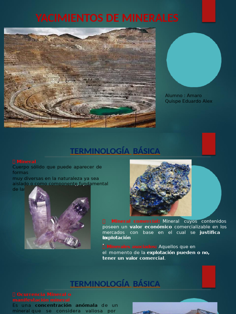 Semana 01 Yacimiento | PDF