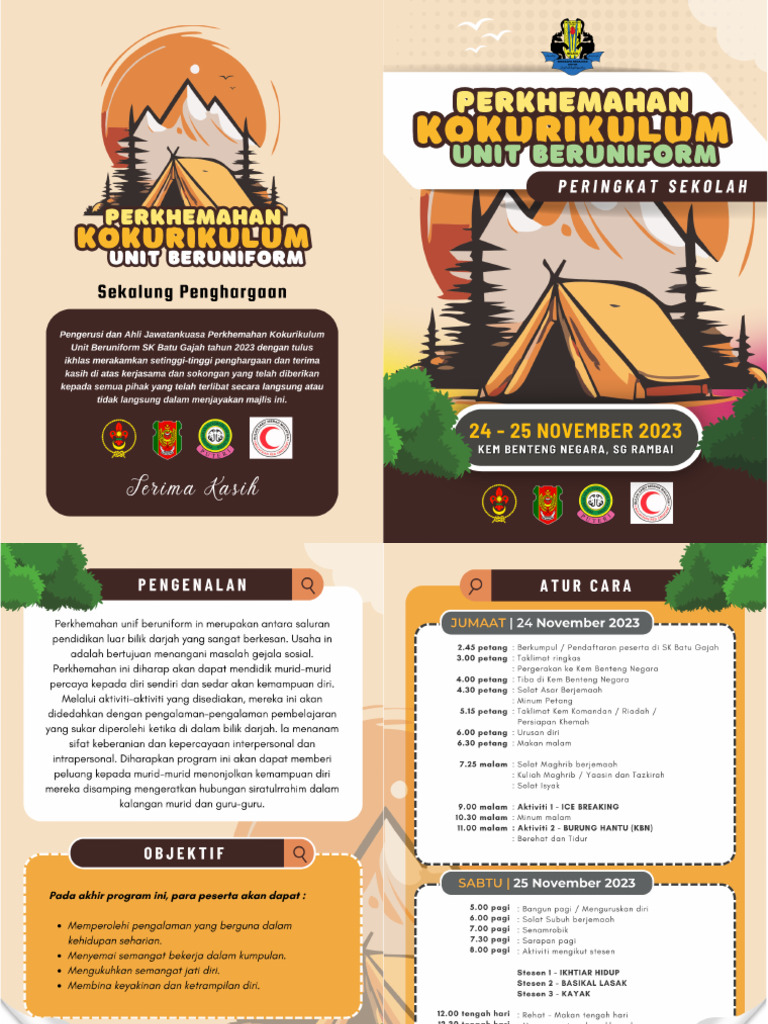 BUKU PROGRAM PERKHEMAHAN | PDF