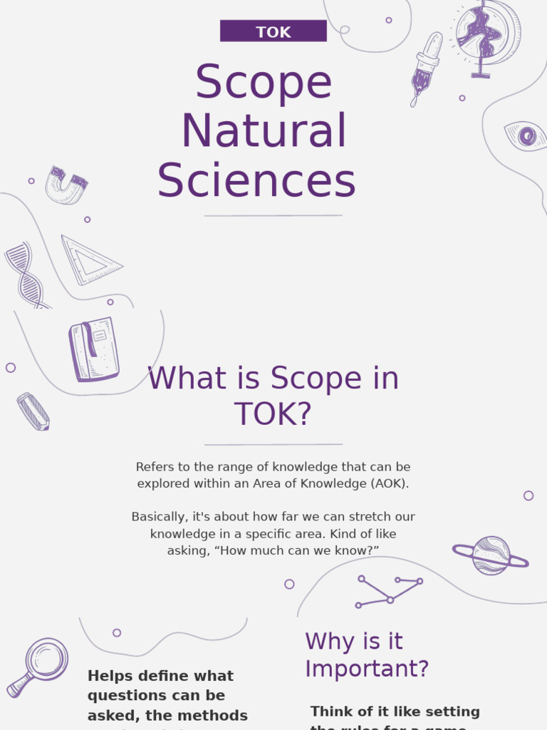 Scope - Natural Sciences | PDF