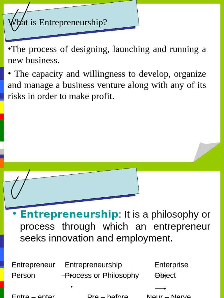 Introduction to Entrepreneurship | PDF