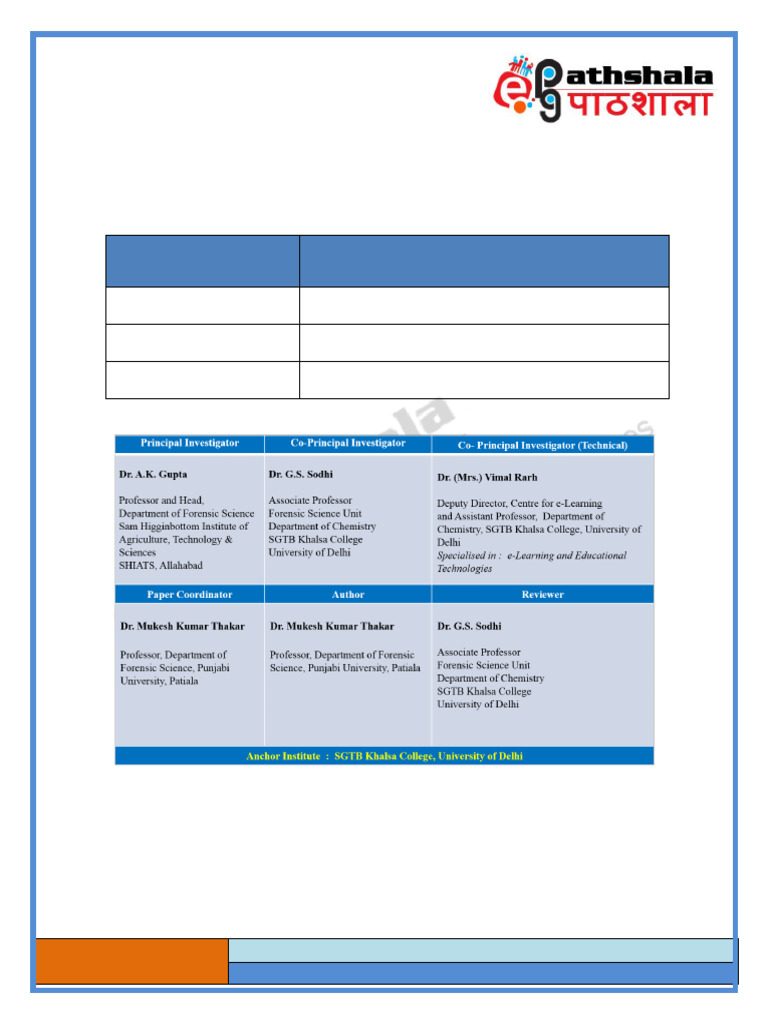 Forensic Foot Wear Document | PDF