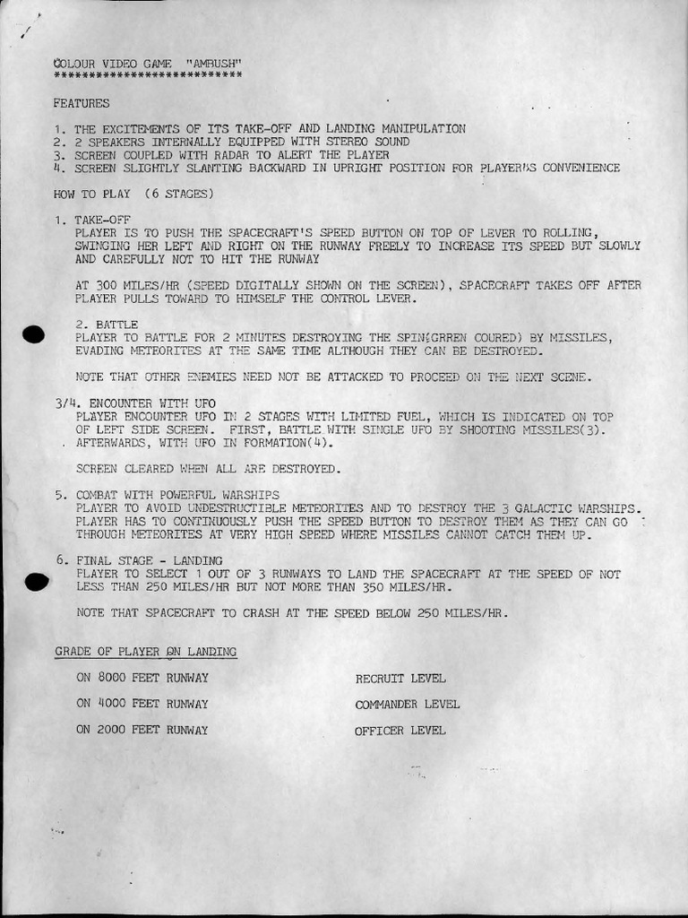 Ambush Manual en | PDF