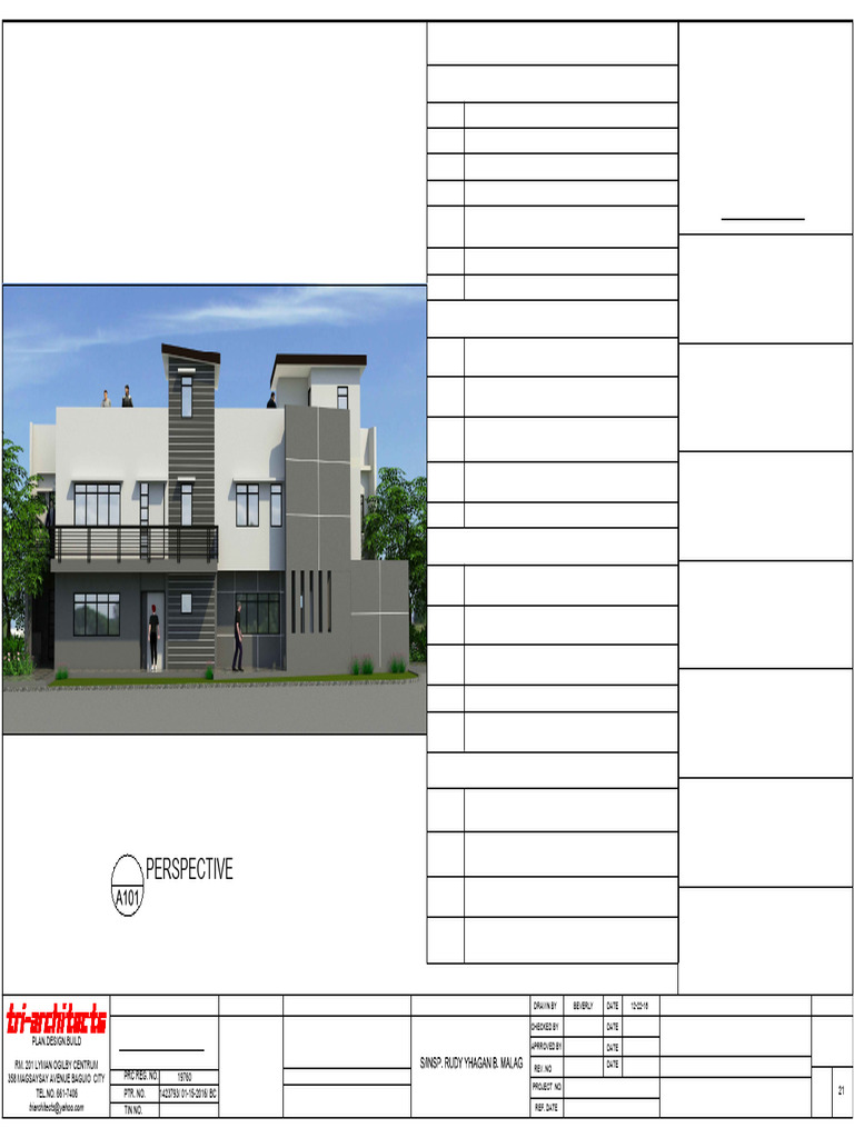 2 Storey Residential Building Pdf