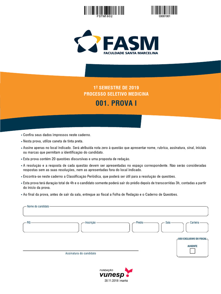 Fasm 2019 P1 | PDF