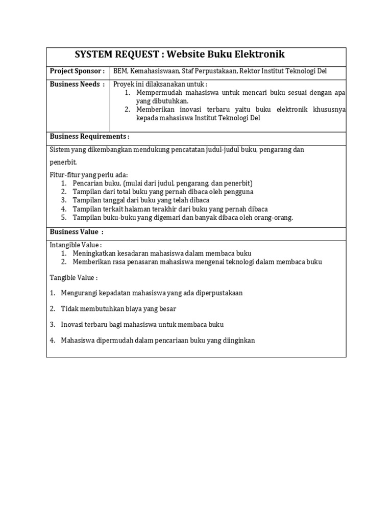 System_Request | PDF