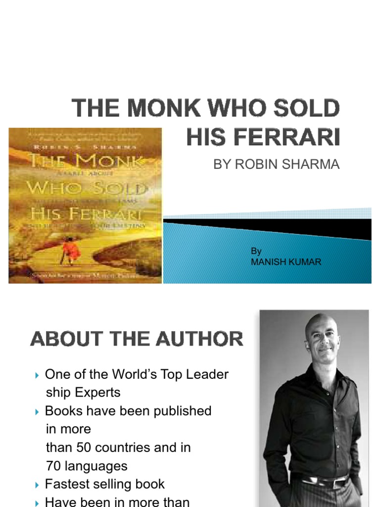 The Monk Who Sold His Ferrari | PDF