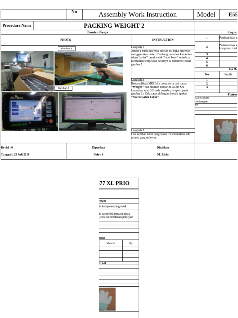 IK Solar Cell (PEC Version) Assy - Packing Rev 5 | PDF | Electrical ...