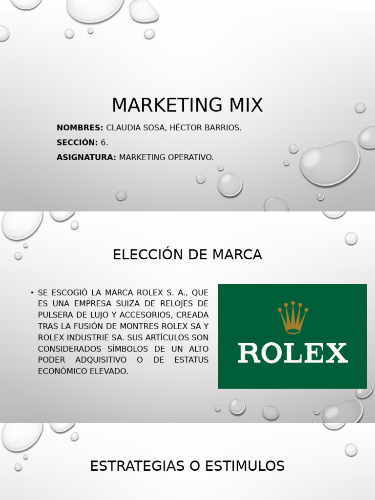 MARKETING MIX | PDF